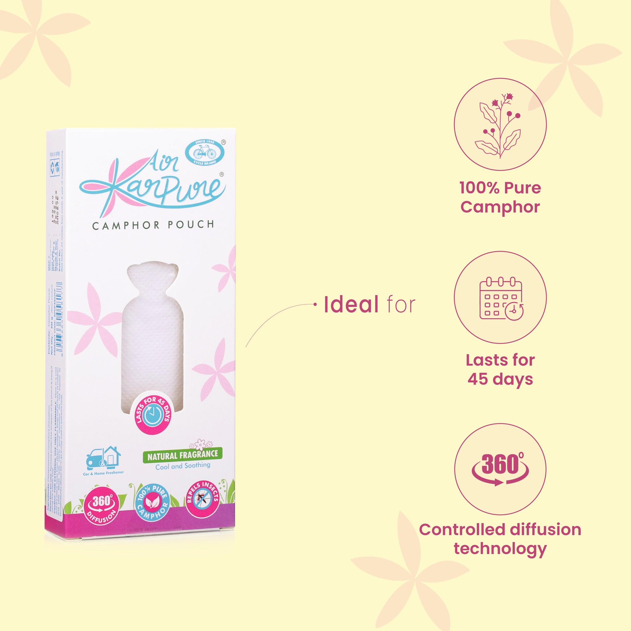 Camphor Pouch – Karpure - Cycle.in